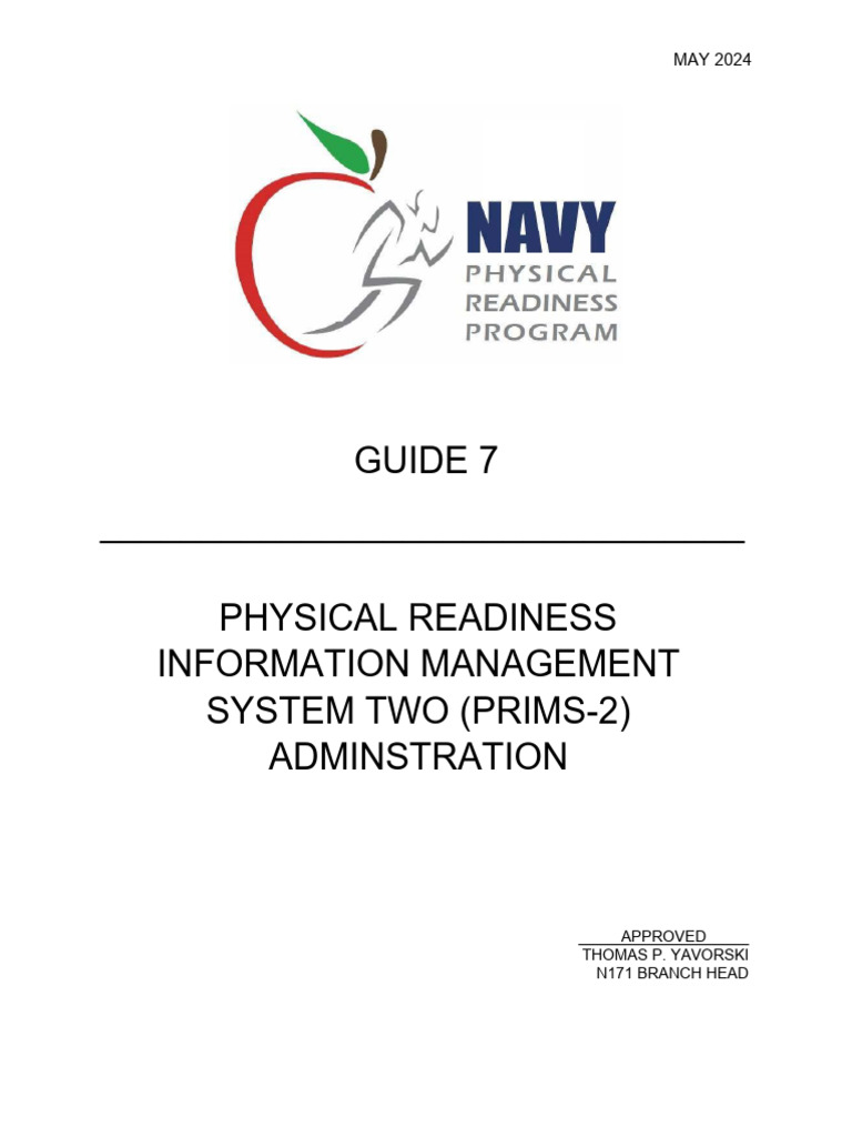 Guide 7 - PRIMS-2 Administration May 2024 | PDF