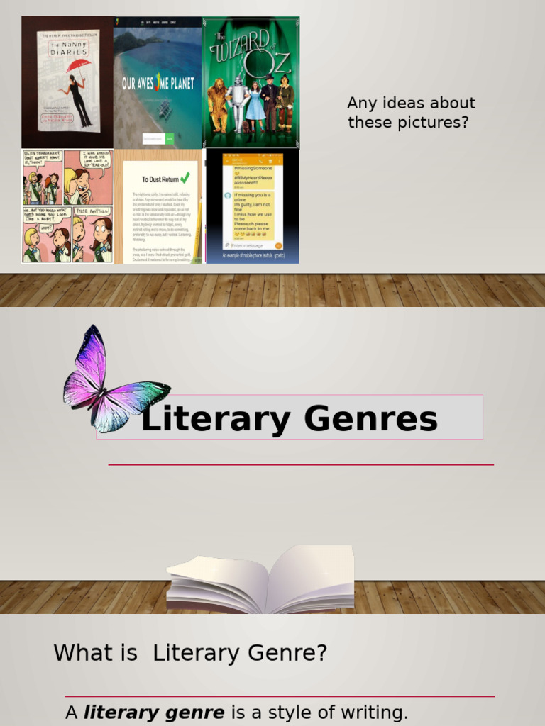 Literary Genres PPT | PDF | Genre | The Arts