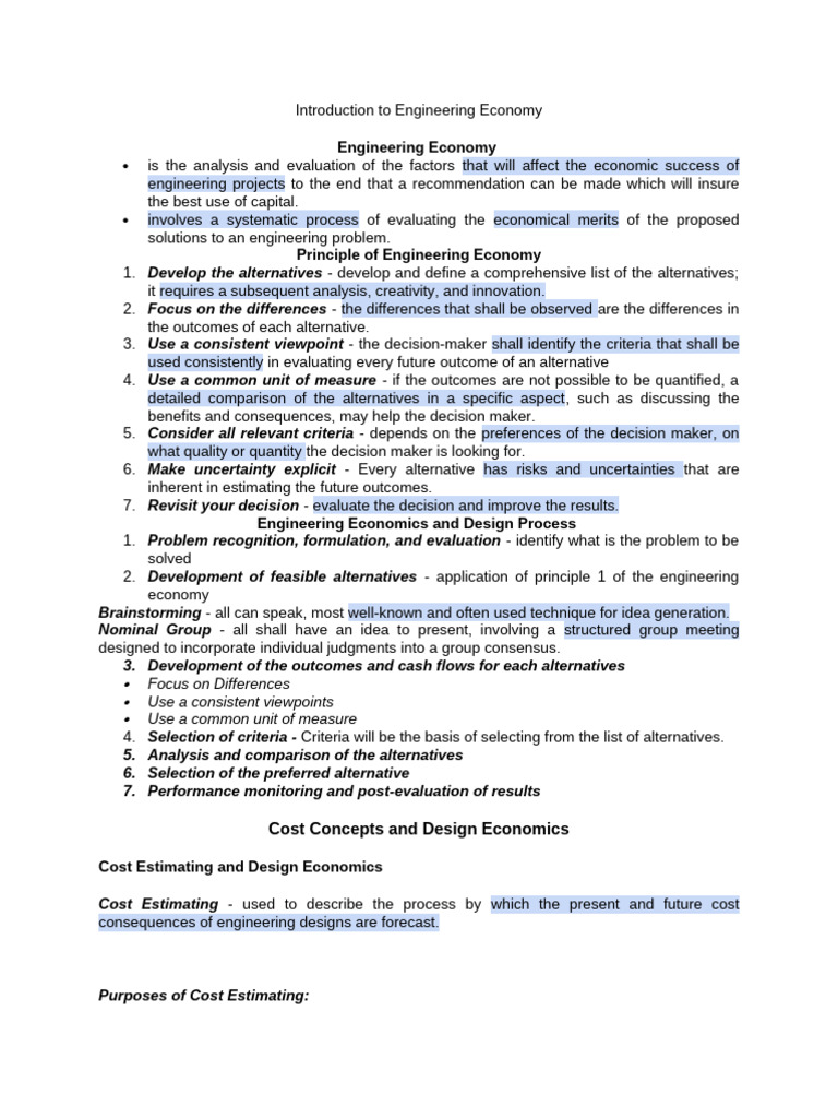 econ | PDF | Decision Making | Cost