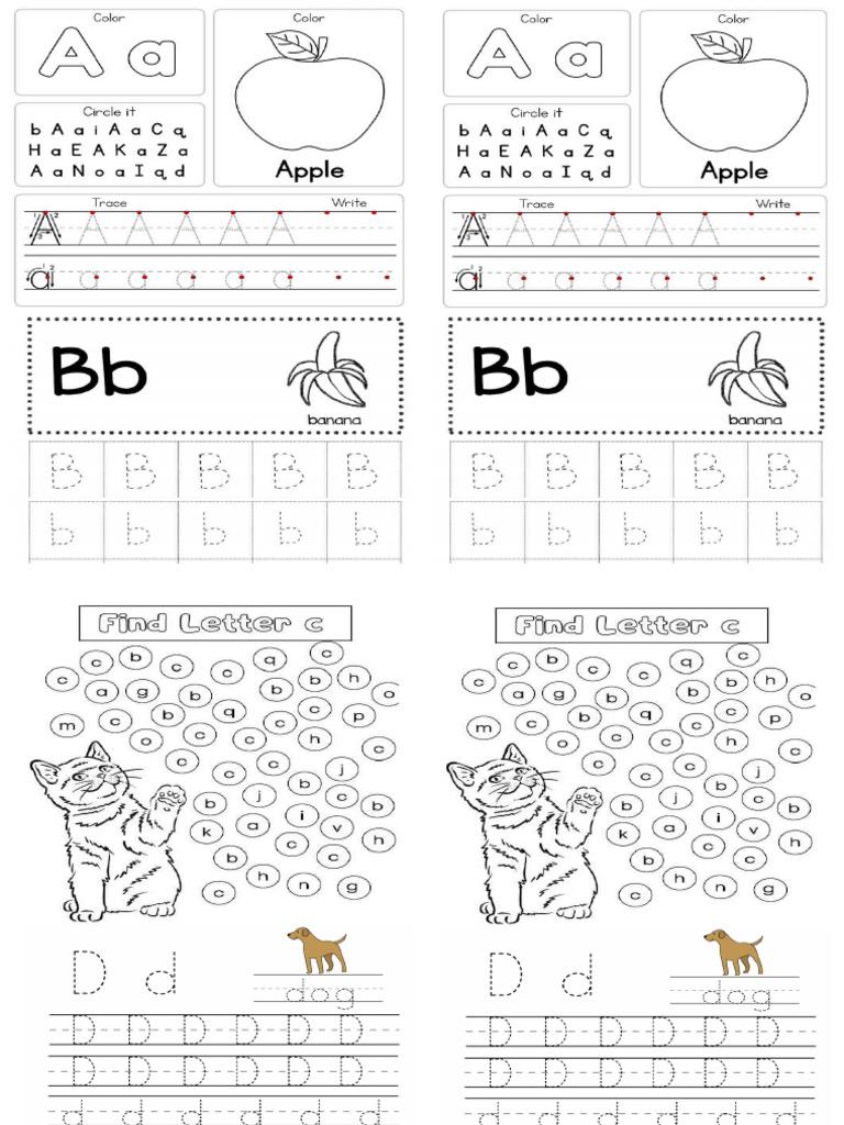 ABC WORKSHEET | PDF