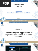 Token Recognition in Compiler Design | PDF