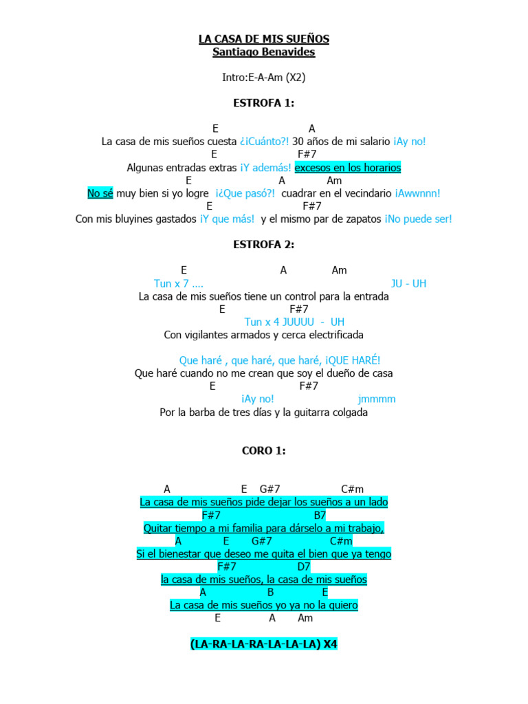 La Casa de Mis Sueños | PDF