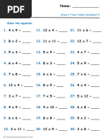 Worksheet 4 MDAS | PDF