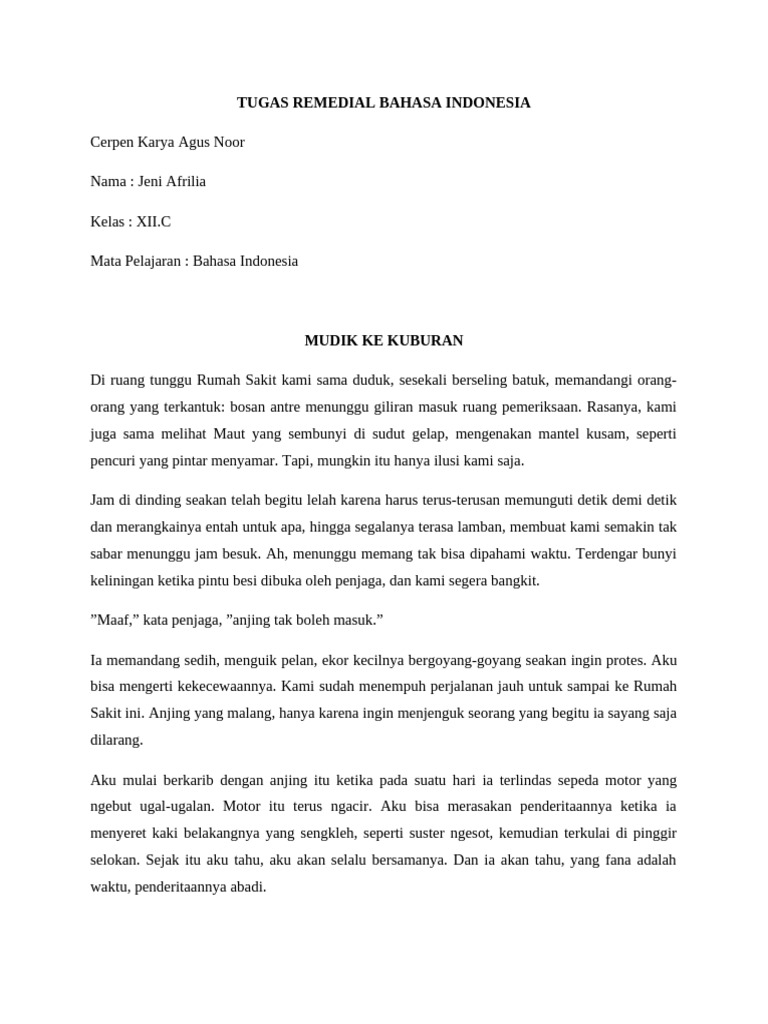 BHS - Ind Jeni Agus Noor | PDF