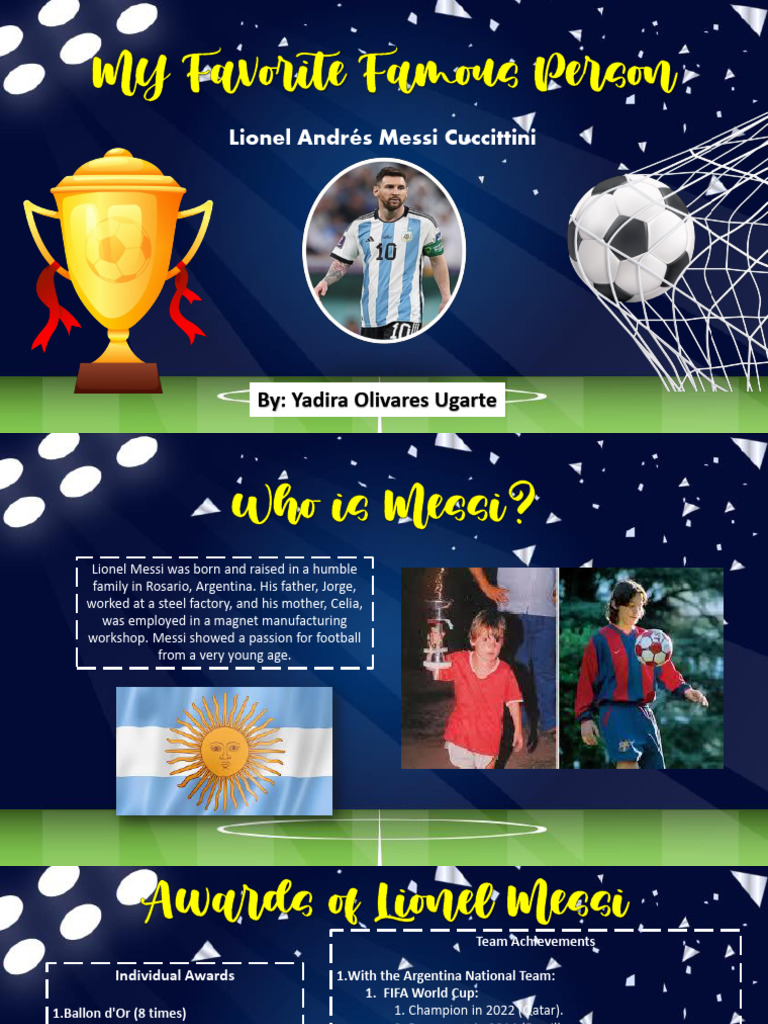 MY Favorite Famous Person | PDF