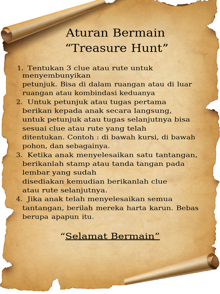 Treasure Hunt | PDF
