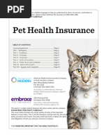 Pet Insurance Claim Form Instructions | PDF | Health Care | Medicine