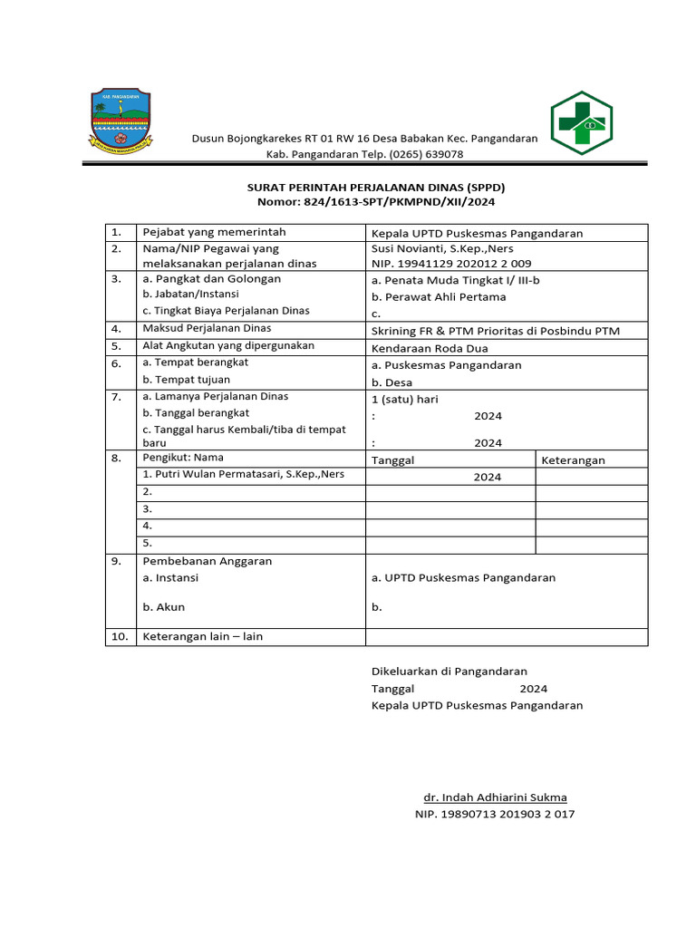 SPPD Desember 2024 | PDF