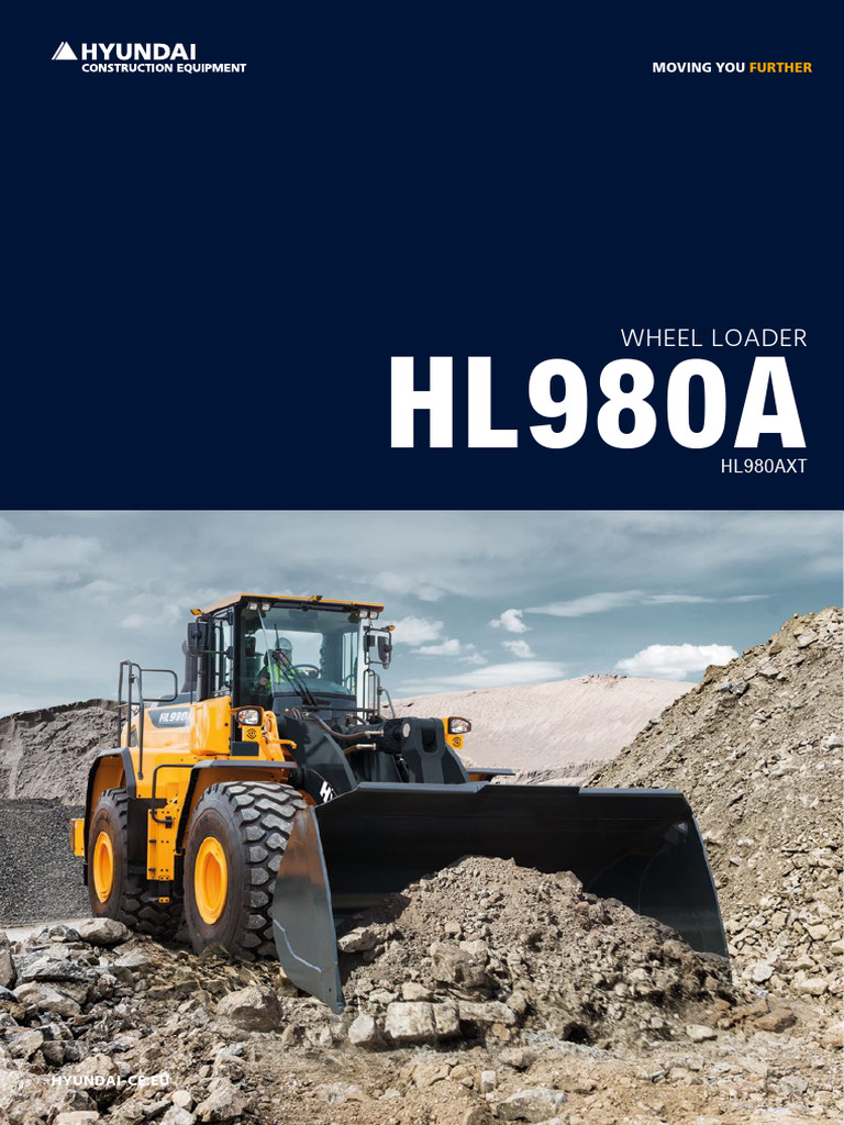 HL980A Brochure EN A4 2021 0427 LR | PDF | Horsepower | Brake