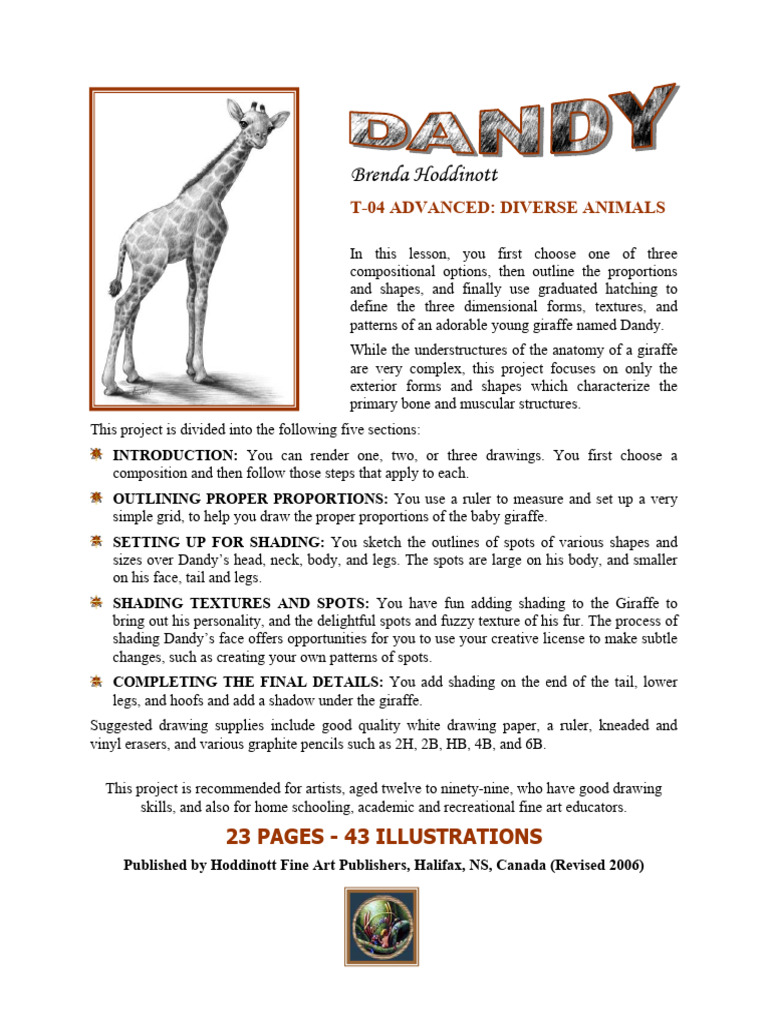 T04 - Dandy | PDF | Drawing | Giraffe