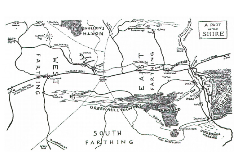 Tolkiens Map of Mirkwood 4 | PDF