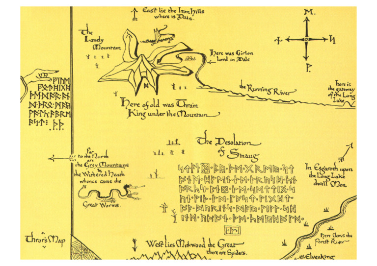 Tolkiens Map of Mirkwood 3 | PDF