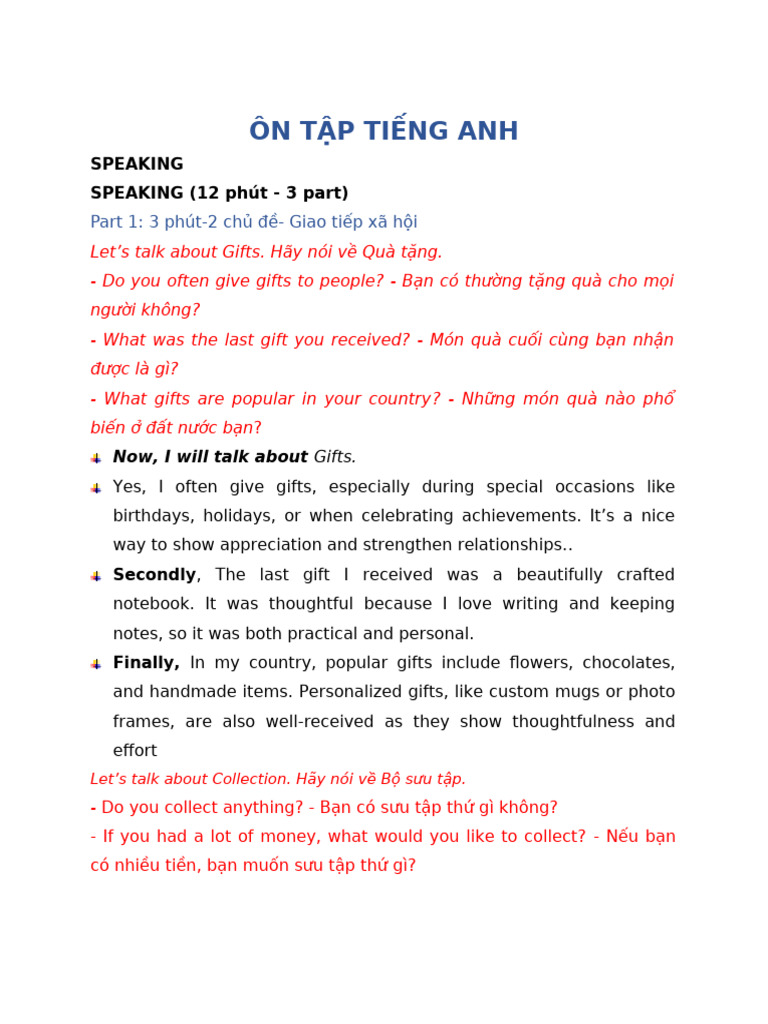 ÔN TẬP Tieng Anh (1) | PDF | Traffic Congestion | Roof