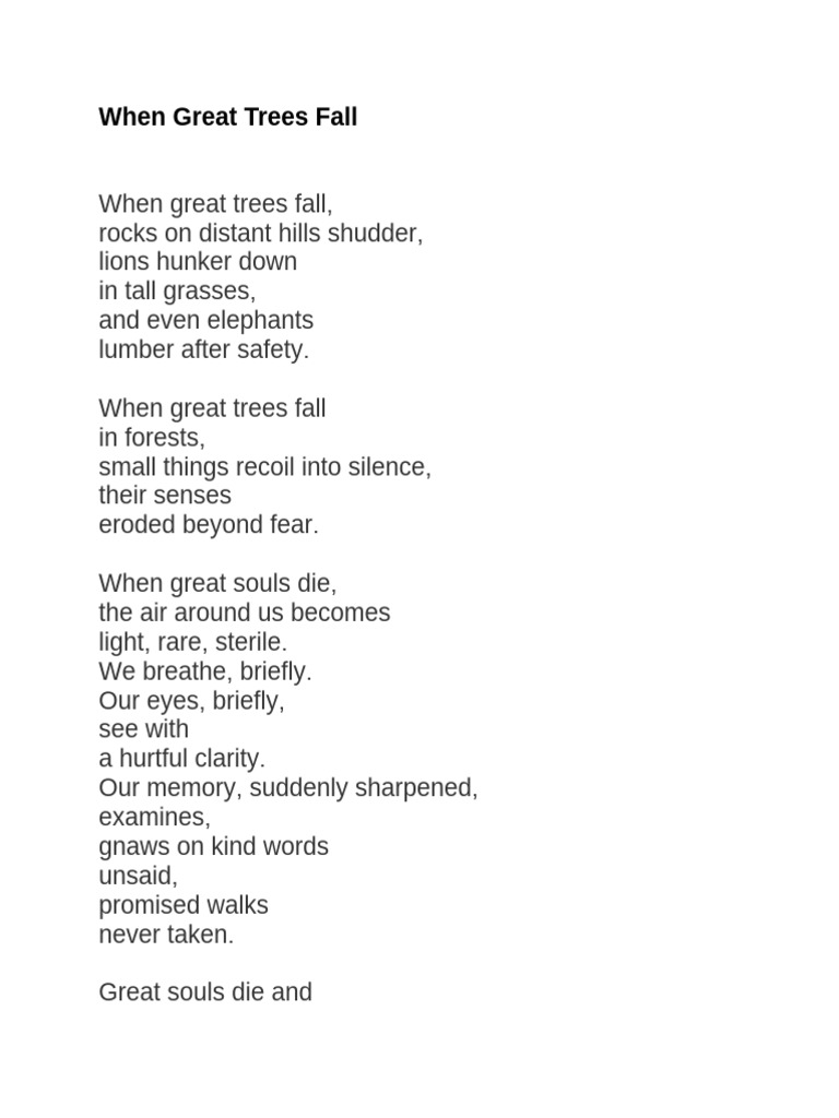 When Great Trees Fall | PDF | Religion & Spirituality
