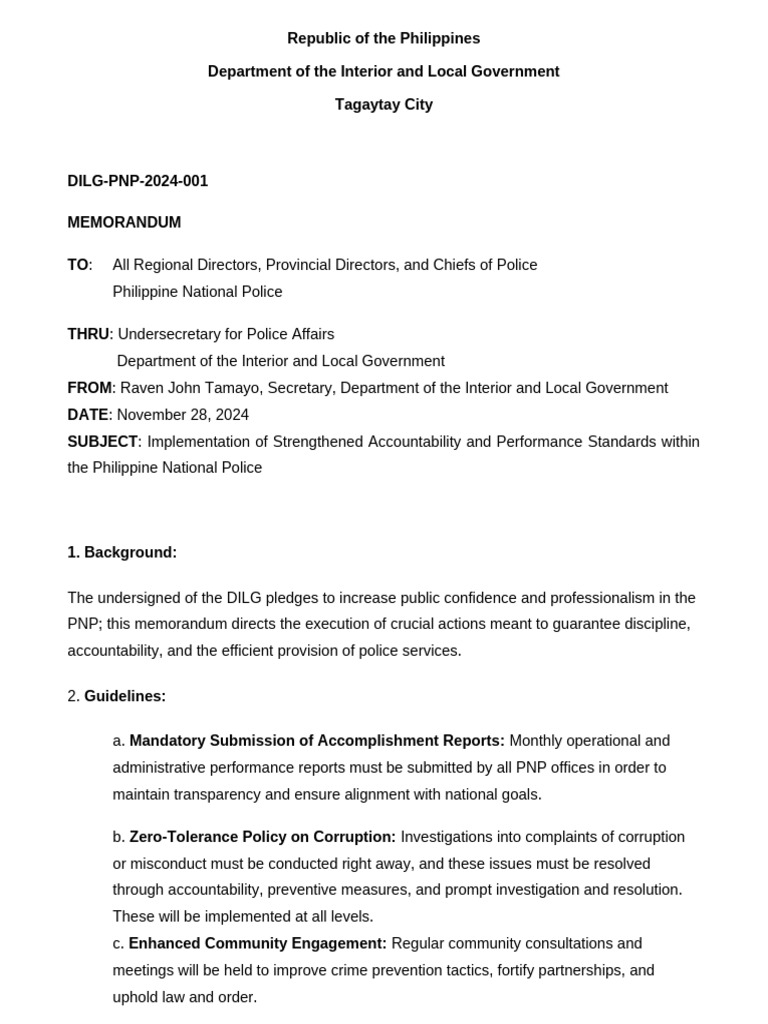 Logo memo | PDF | Accountability | Regulatory Compliance