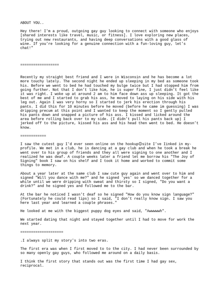 gay storys | PDF
