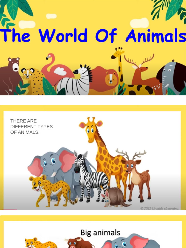 The World of Animals | PDF