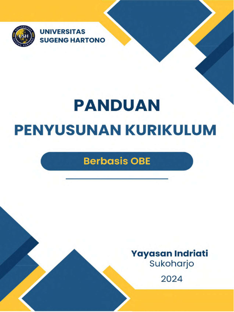 Panduan Kurikulum Obe Ush 2024 - Compressed | PDF