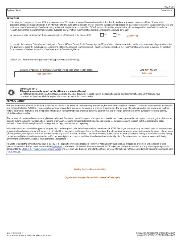 imm5257e-Sample-5 | PDF | Justice | Crime & Violence