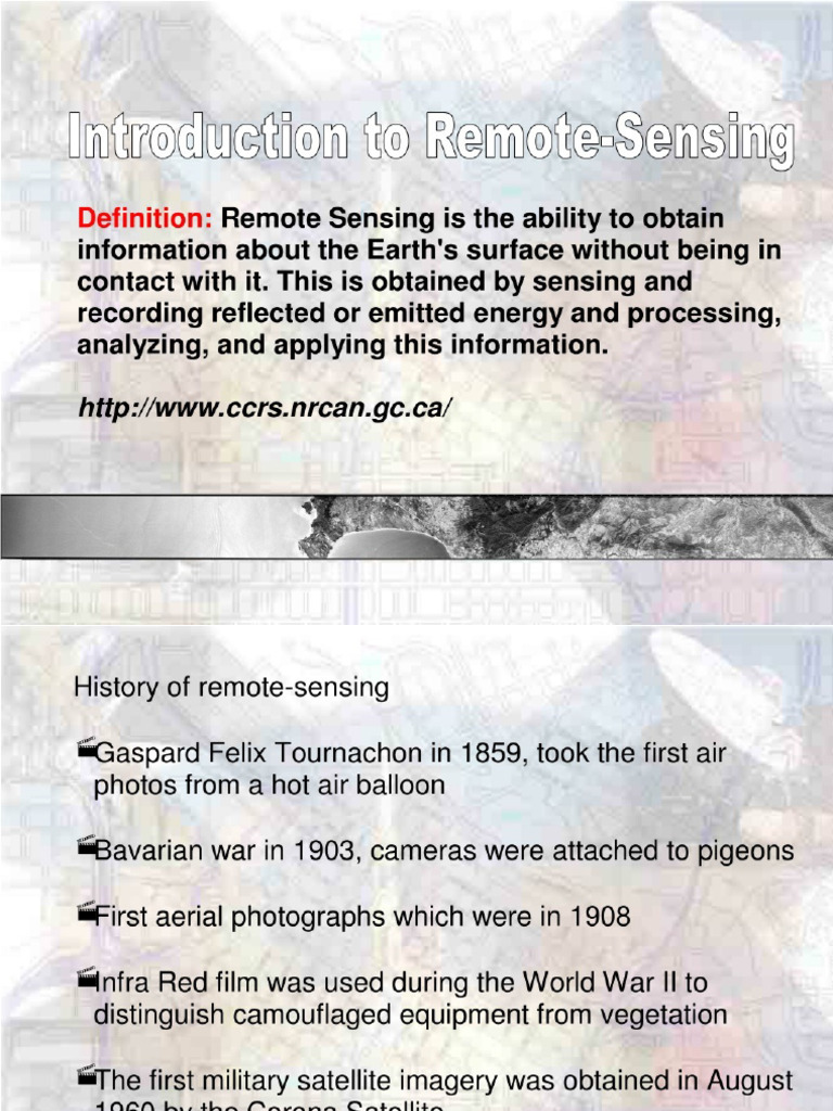 Remote Sensing | PDF