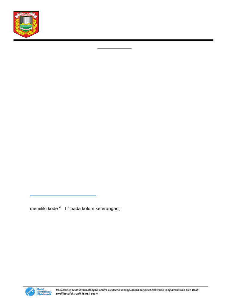 Hasil Seleksi SKD CPNS Pemkab. Wonosobo Tahun 2024 | PDF