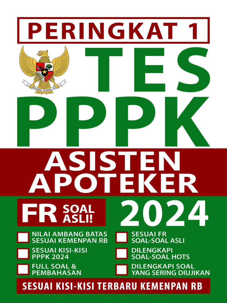 PPPK Asisten Apoteker - 2024 | PDF