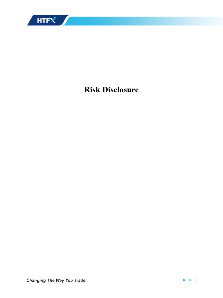 Risk Disclosure | PDF | Http Cookie | World Wide Web