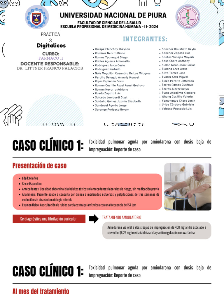 Practica #3 Farmacología - Digitalicos | PDF | Sistema cardiovascular ...