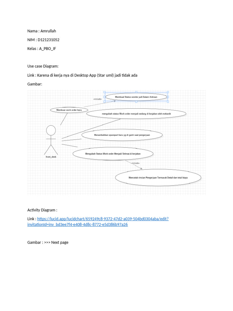 Amrullah_D121231052_UML2 | PDF