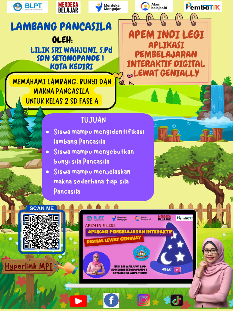 Tugas Pembatik Level 3_ Mari Memahami Lambang Pancasila_fase A | PDF