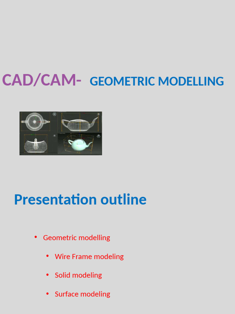 2.1 geometric modelling only for solids R19 | PDF | 3 D Computer ...