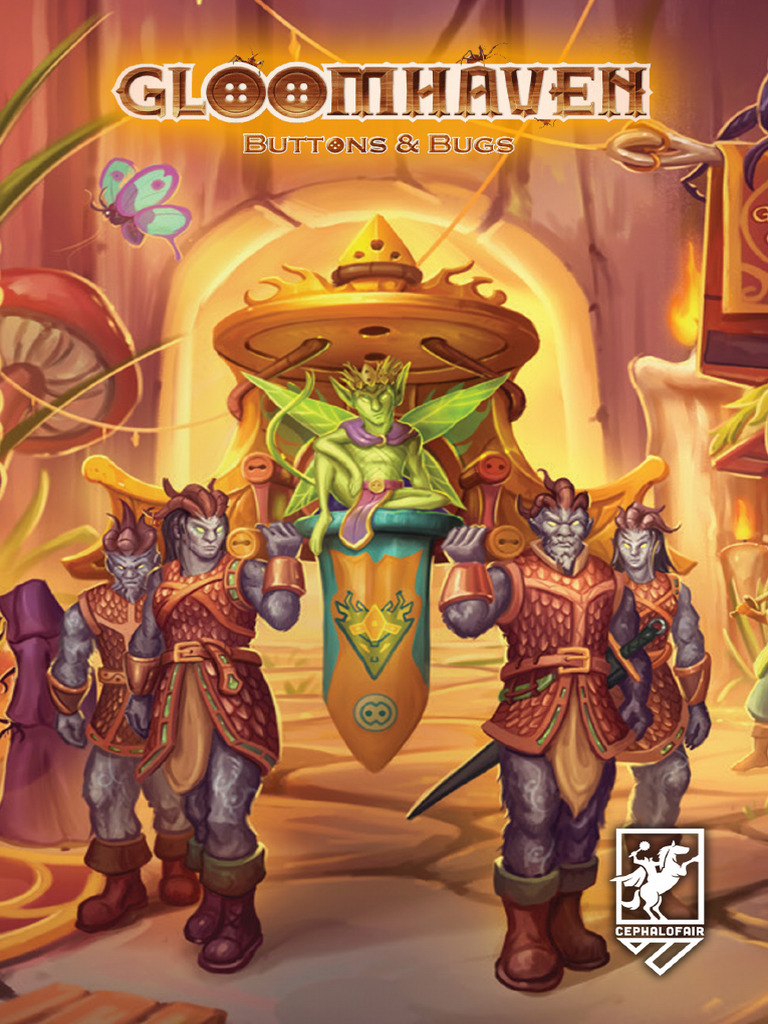 Gloomhaven: Buttons & Bugs Rules Guide | PDF