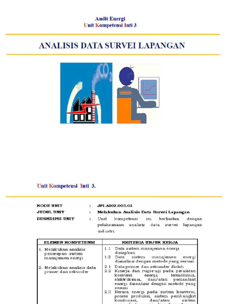 5.analisa Data Survey | PDF | Boiler | Energy Conversion