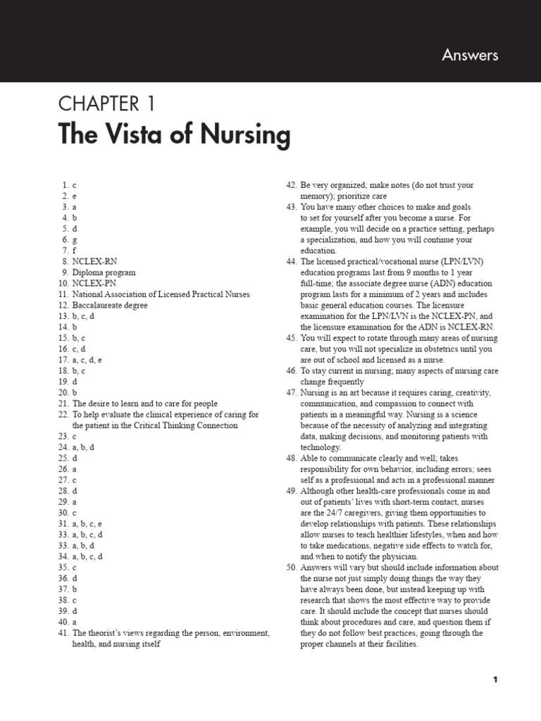 Fundamentals Study Guide Answers 4th edition | PDF | Nursing | National ...