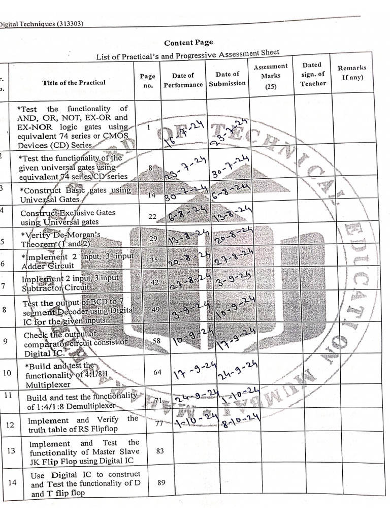 DTE Manual Dates Batch 1 | PDF