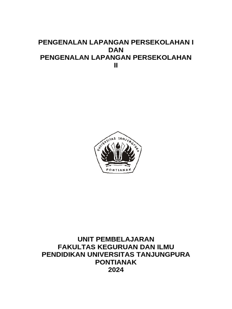 Panduan PLP I Dan II - Tahun 2024 | PDF