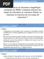 Techniques IRM : FLAIR, STIR, FATSAT | PDF | Imagerie par résonance ...
