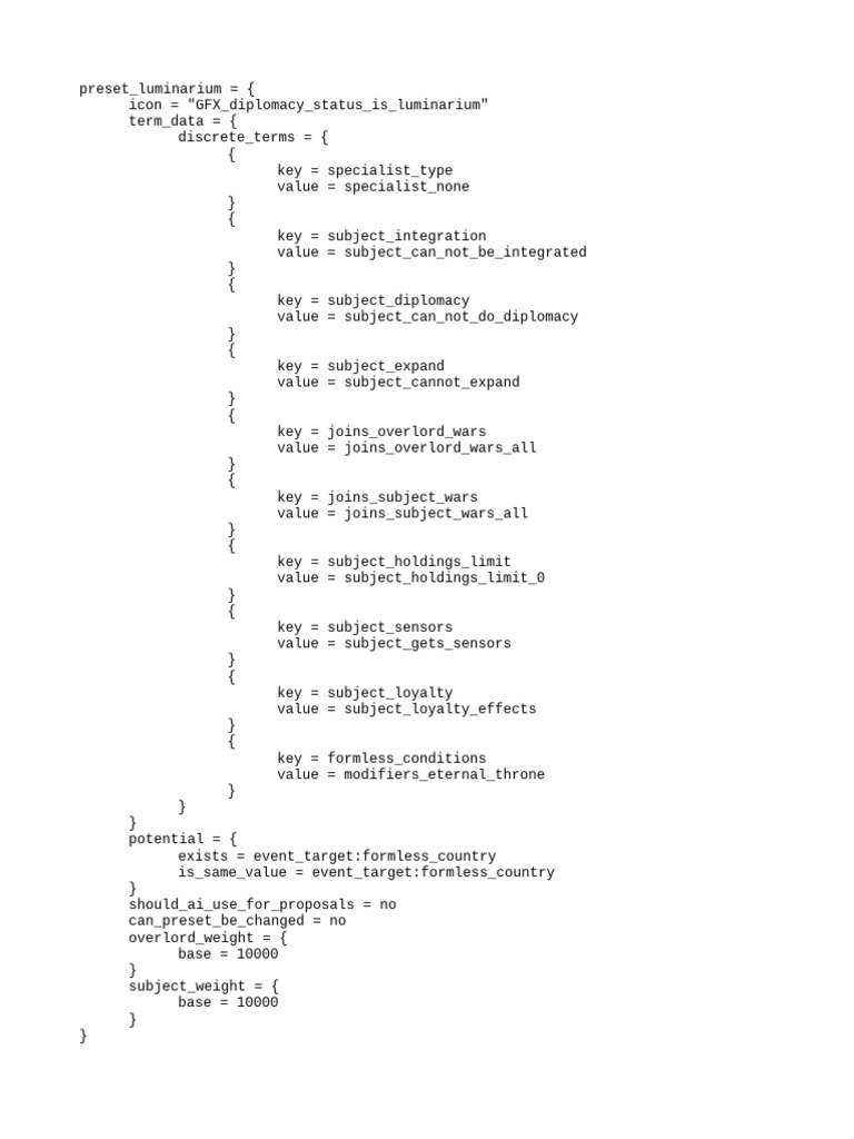 07 Agreement Presets Astral Planes | PDF