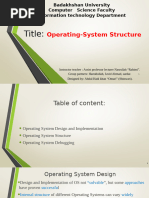 Session - 2 - Lecture Notes - Operating-System Design Approaches PDF ...