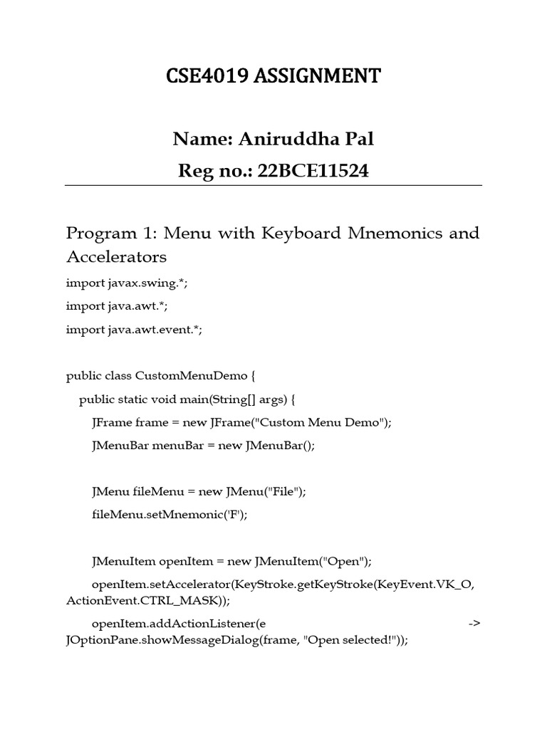 Cse4019 Assignment 2 | PDF | Computing | System Software
