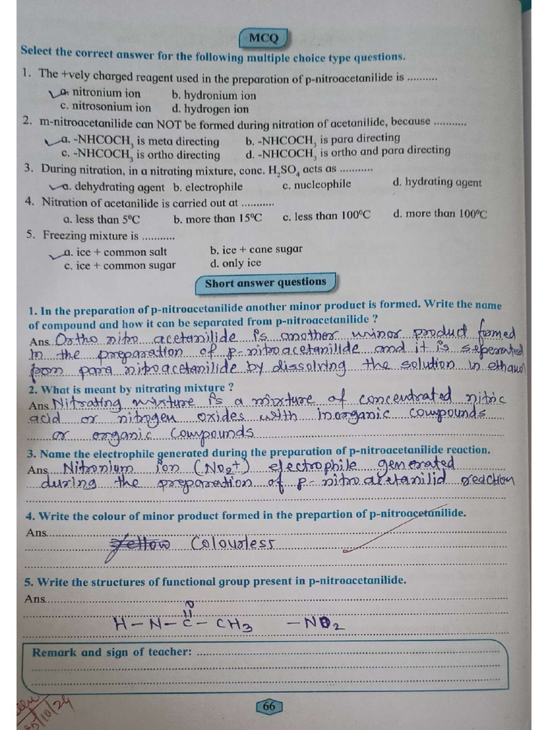 XII Chemistry Practical Handbook | PDF