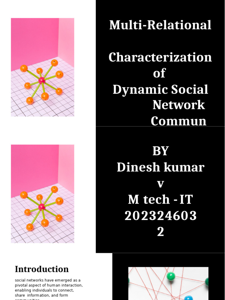 Slidesgo Unveiling Dynamic Social Network Communities Through Multi Relational Characterization ...