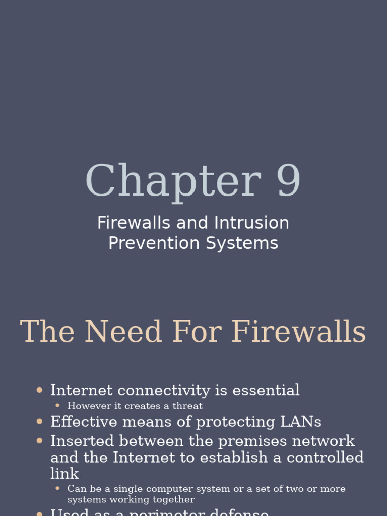 Firewalls | PDF | Firewall (Computing) | Proxy Server