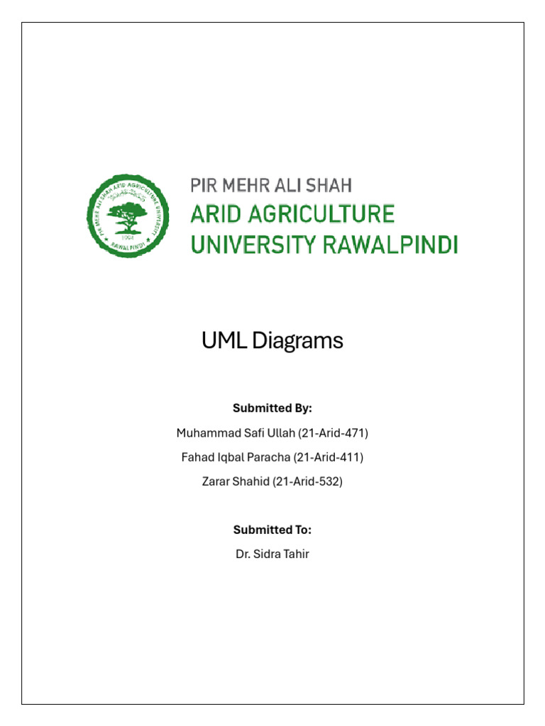 Update UML Diagrams | PDF