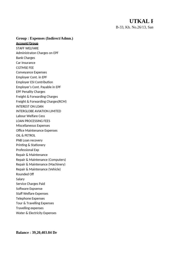 Group Balances | PDF | Service Industries | Money