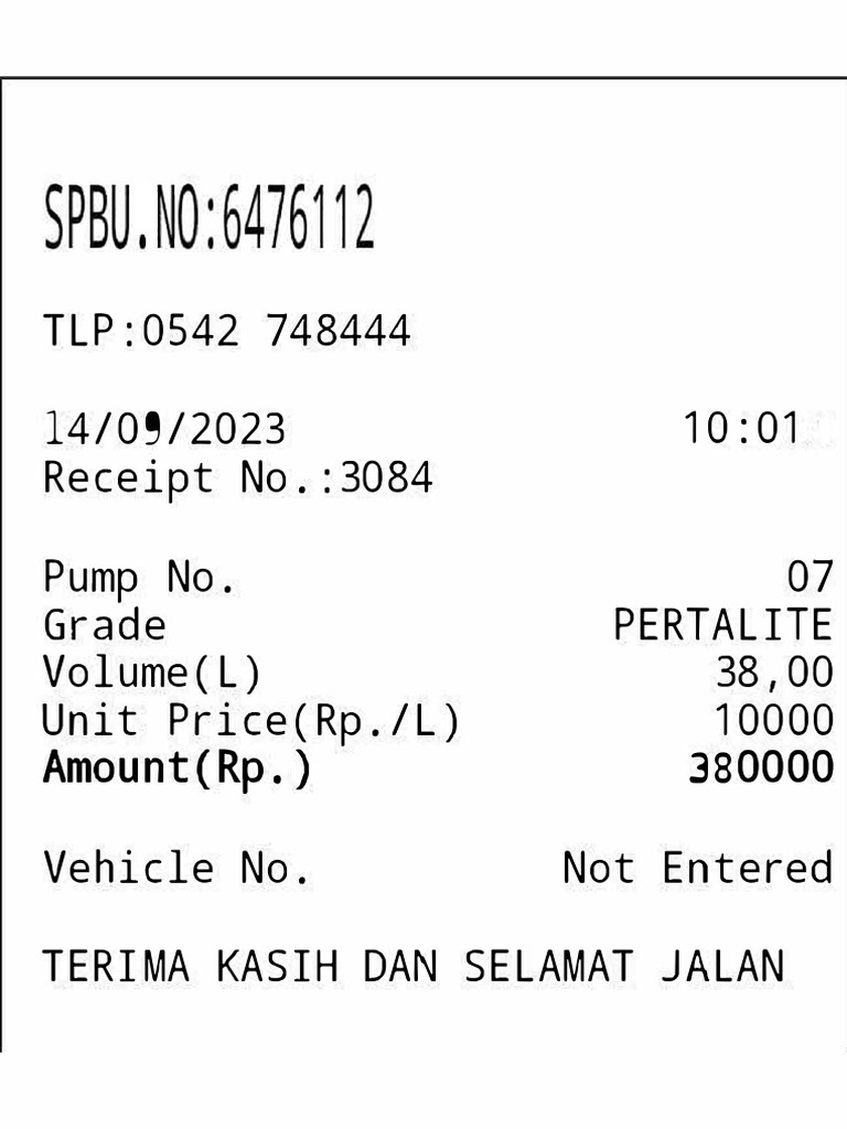 TLP:0542 748444 4/0 /2023 Receipt No.:3084 Volume (L) | PDF