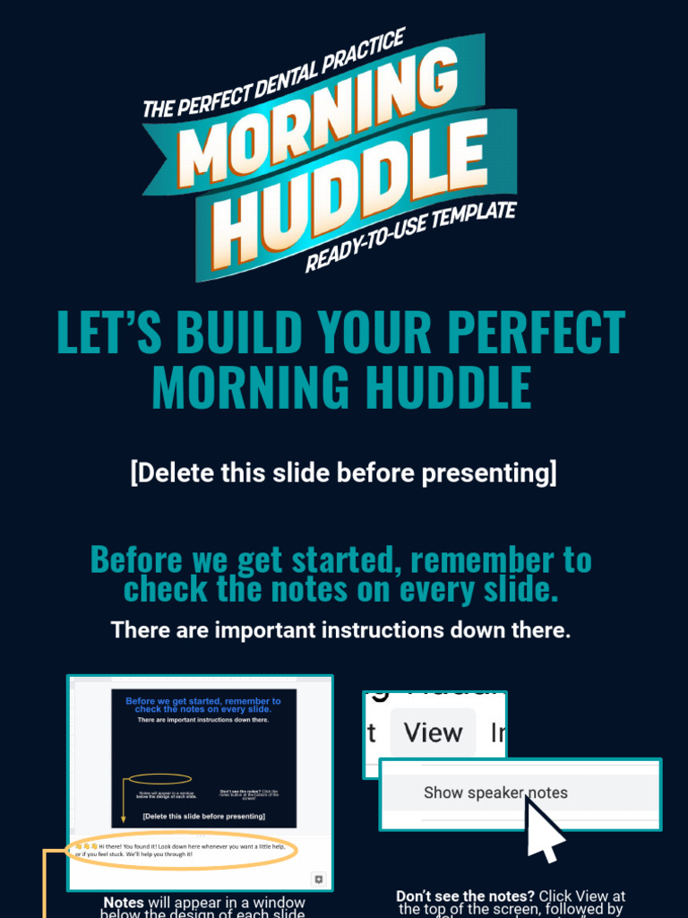 2022 Morning Huddle Template | PDF | Health Care | Medicine