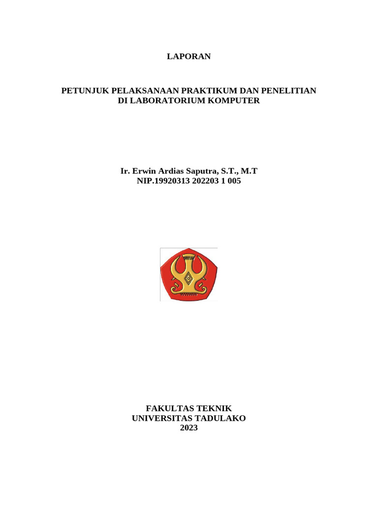 SOP LAB Komputer | PDF