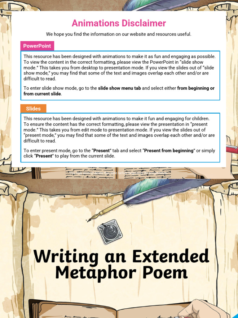 Engaging Metaphor Poetry Guide | PDF | Linguistics