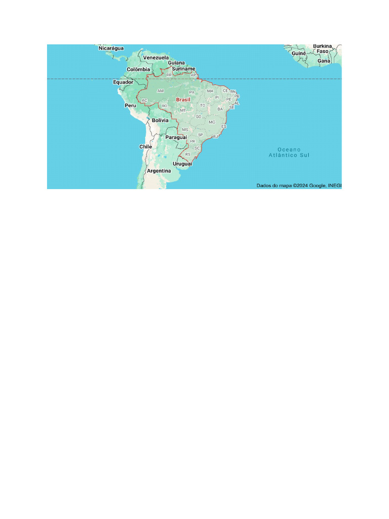 Mapa Do Brasil | PDF